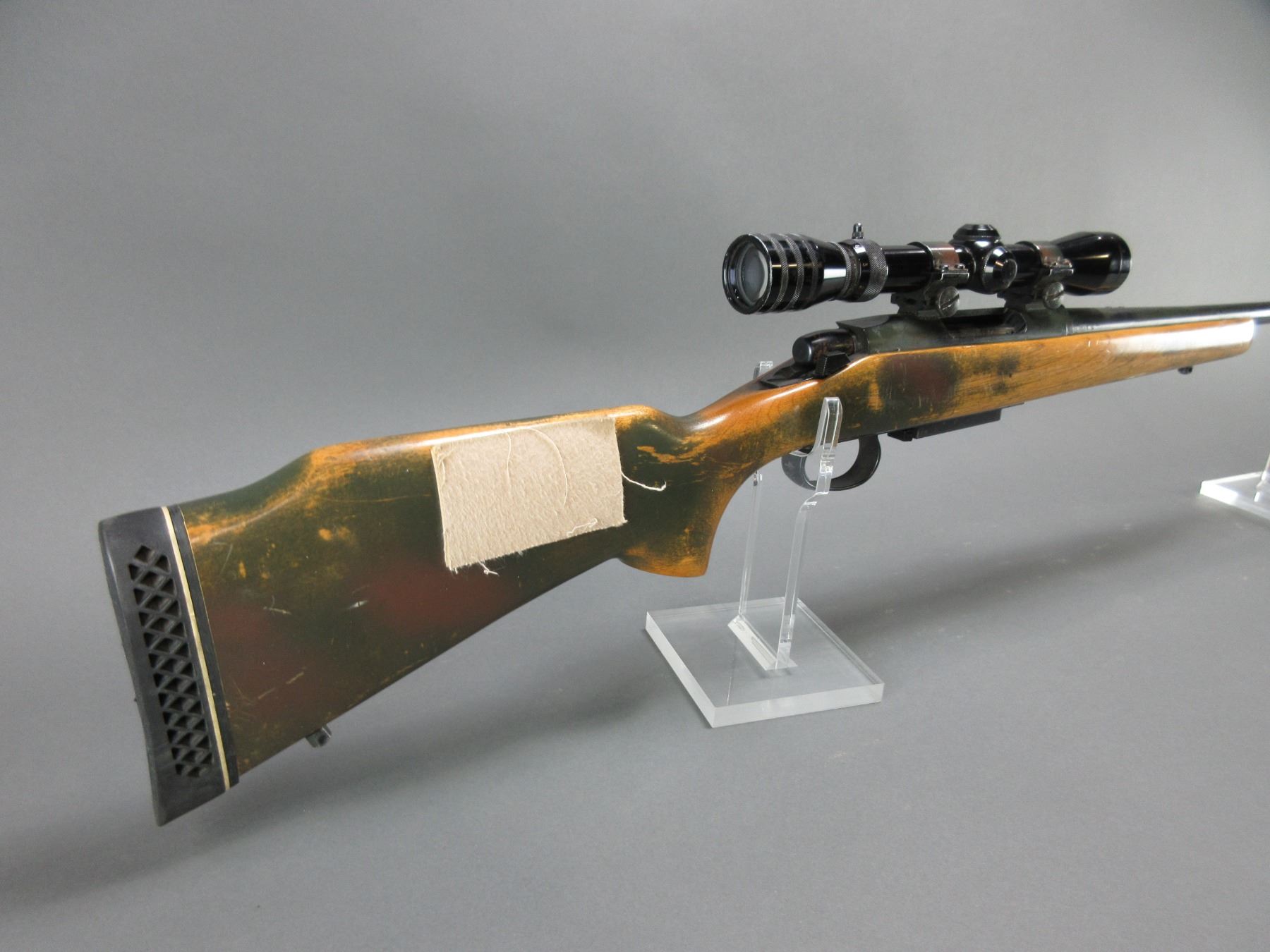 Remington Model 788 LH Bolt Action Rifle- 6MM- 22" Barrel- Redfield 2X7 ...