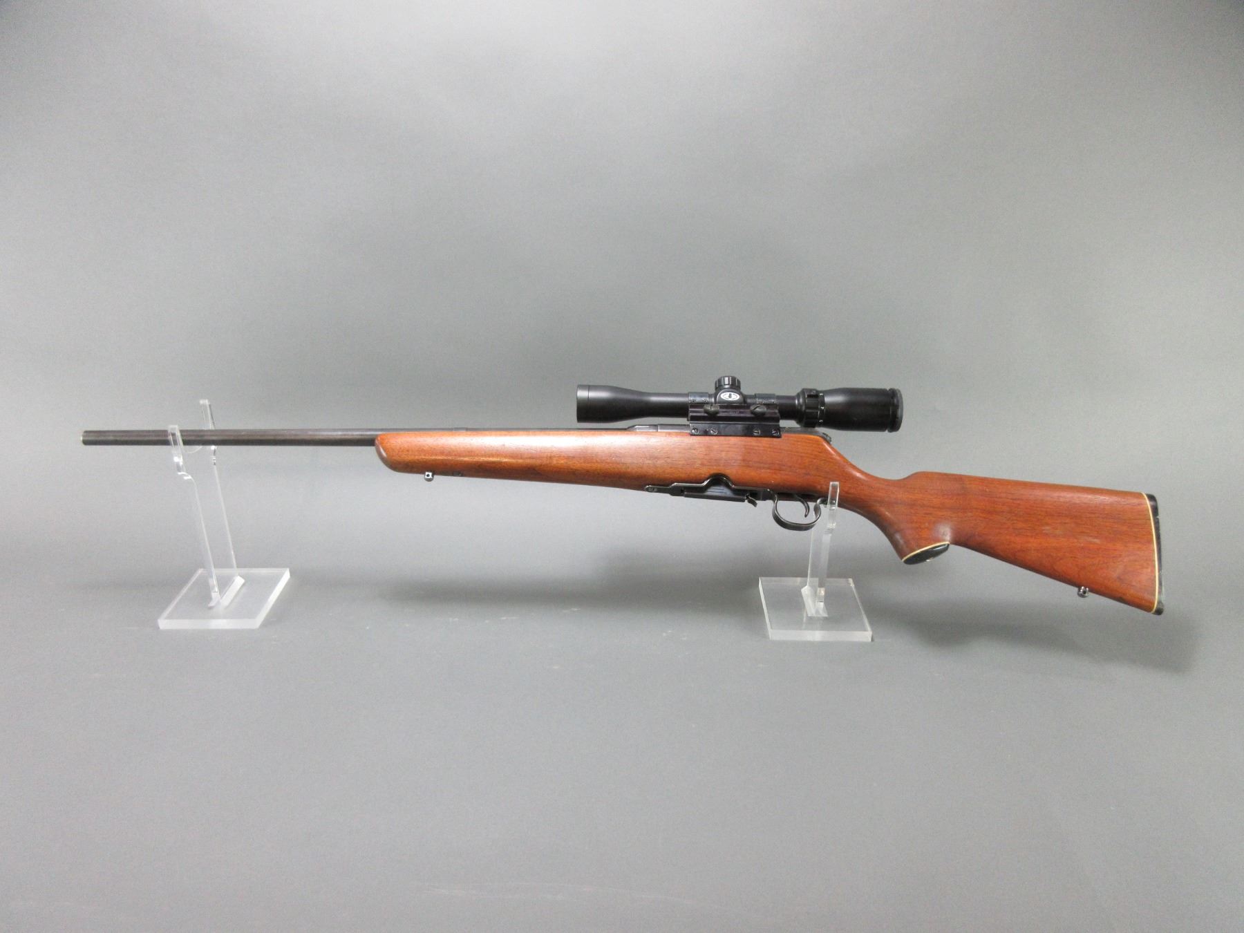 Savage Model 340B Bolt Action Rifle- .222- 24" Barrel- Bushnell 3X9 ...