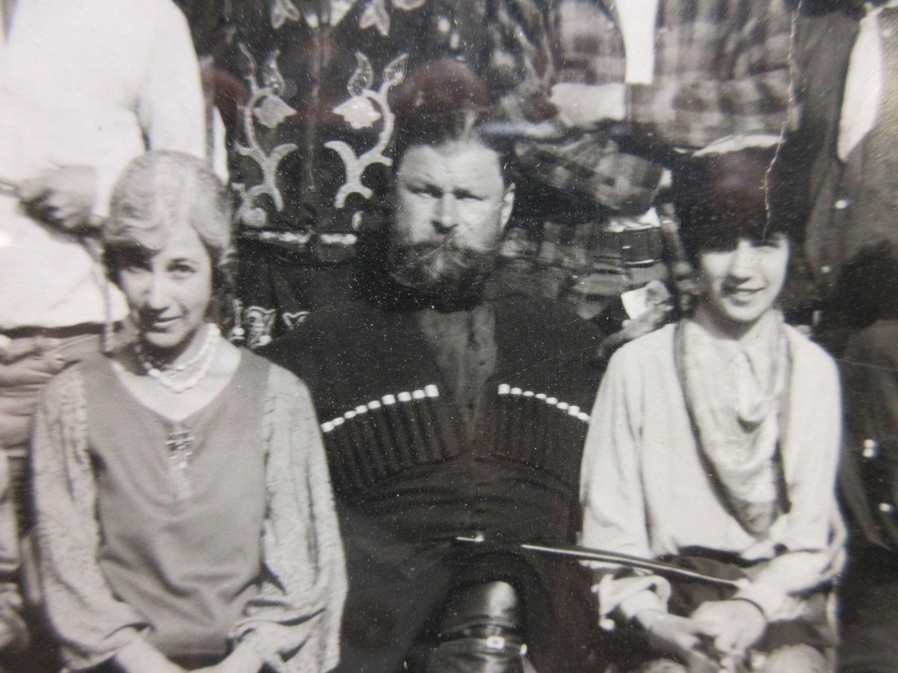Original 101 Ranch Panoramic Photo C 1920- Titled "Miller Bros 101 ...