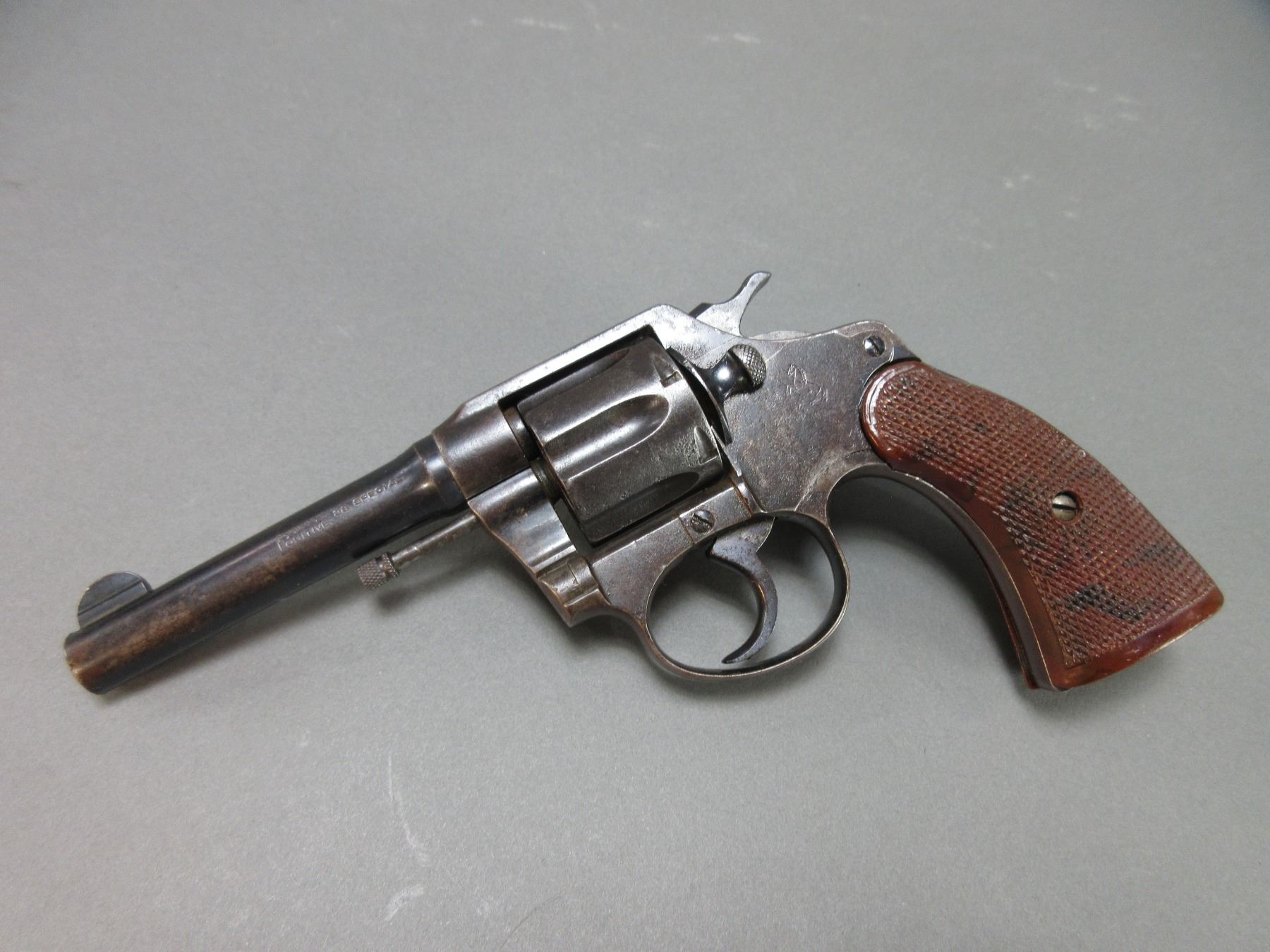 Colt Police Positive Revolver- .38 Spec- 4" Barrel- Original Box And ...