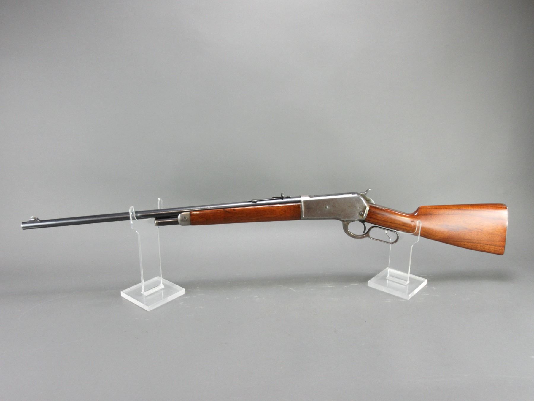 Winchester Model 1886 Lever Action Rifle- .33 WCF- 24" Barrel- Half Mag ...