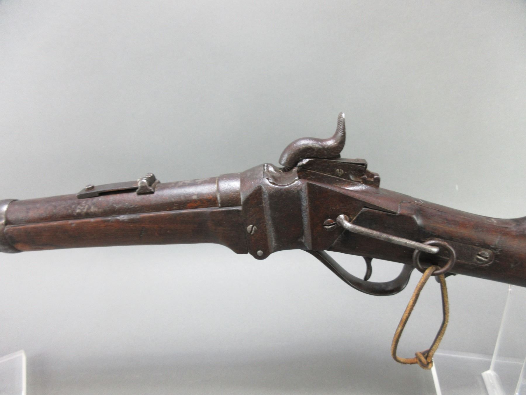 C Sharps Percussion Rifle- Pat 1852- Paper Wound Cartridge- 21" Barrel ...