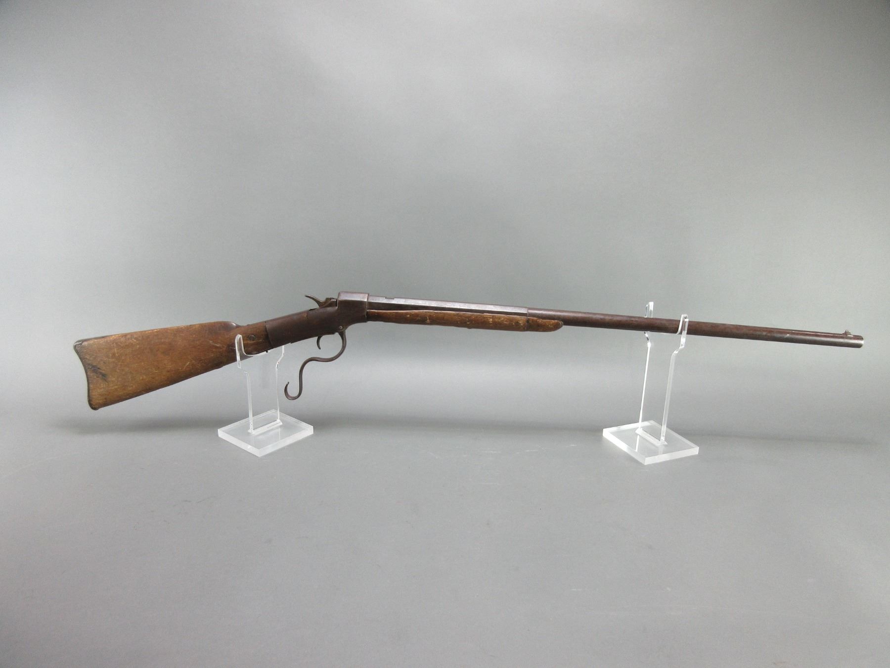 First Model Kentucky And Ballard Rifle- 1864- .44 Rimfire- 30" Half ...
