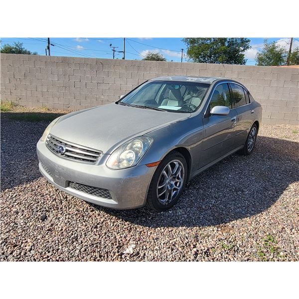 2005 INFINITI G35