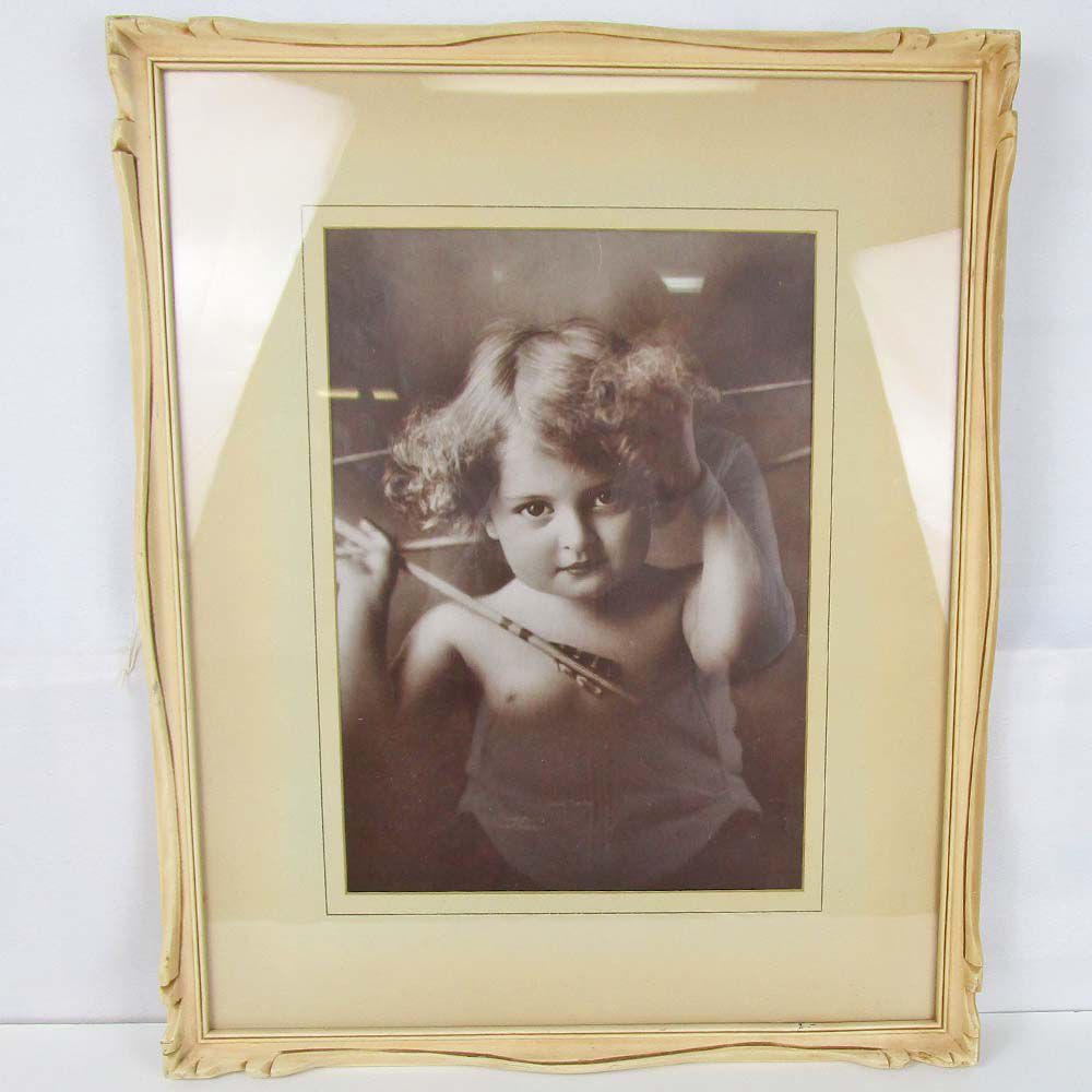 MB Parkinson Print Copyright 1897 "Cupid Awake"
