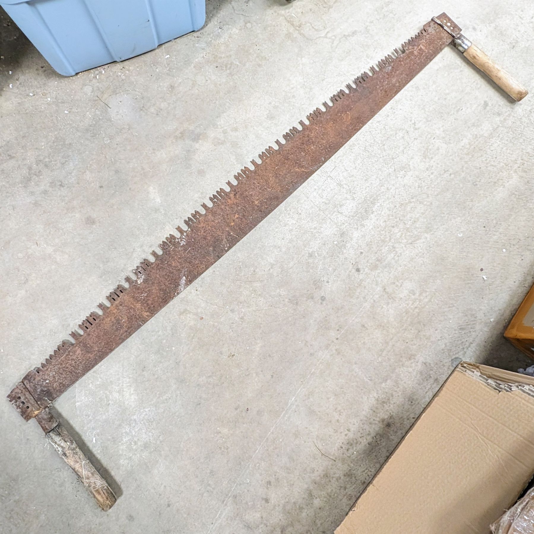 Vintage Two Man Tree Saw 66"