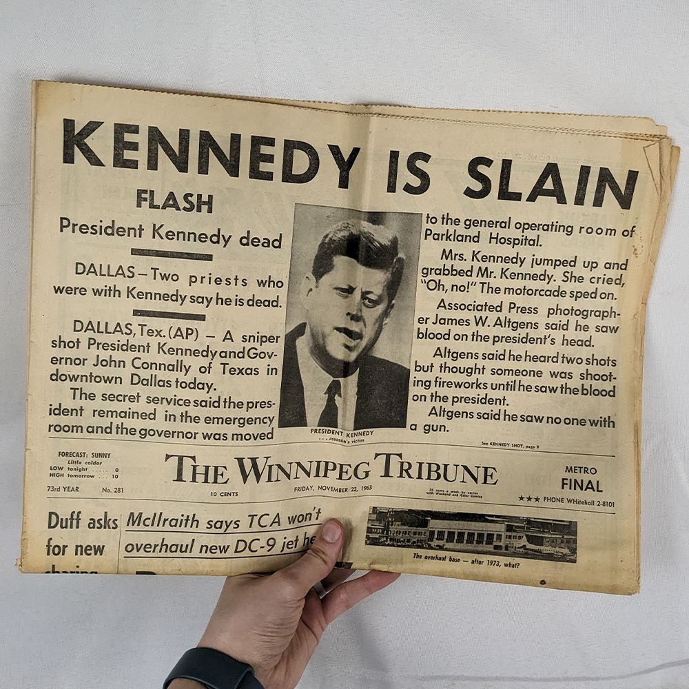 Lot of Vintage Newspapers - 1918- 70's