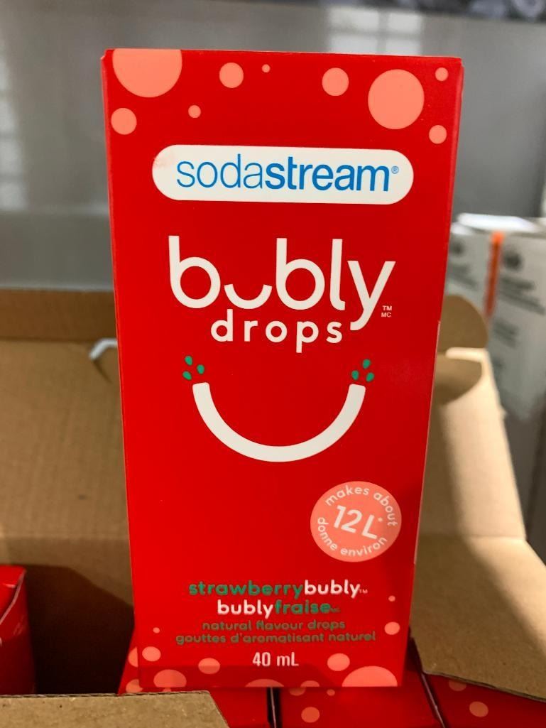 Soda stream strawberry bubly drops 6 pack