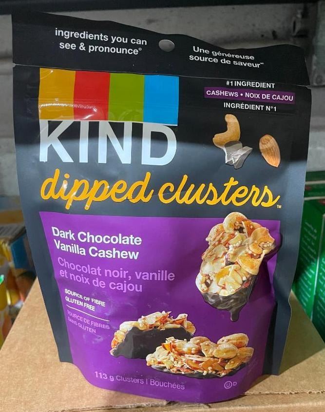 Kind Dipped Clusters Dark Chocolate Vanilla Cashew