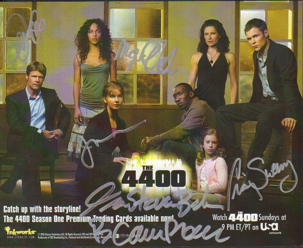 The 4400 cast signed photo