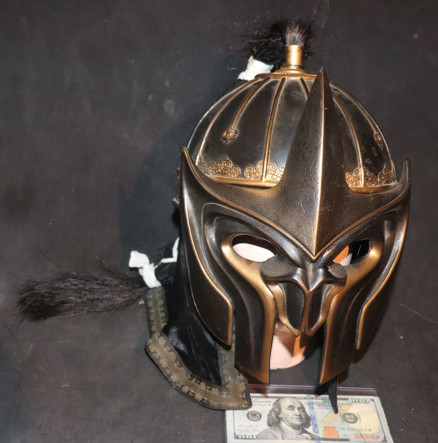 ZZ THE LAST AIRBENDER FIRE NATION ARMORED FACE HELMET D