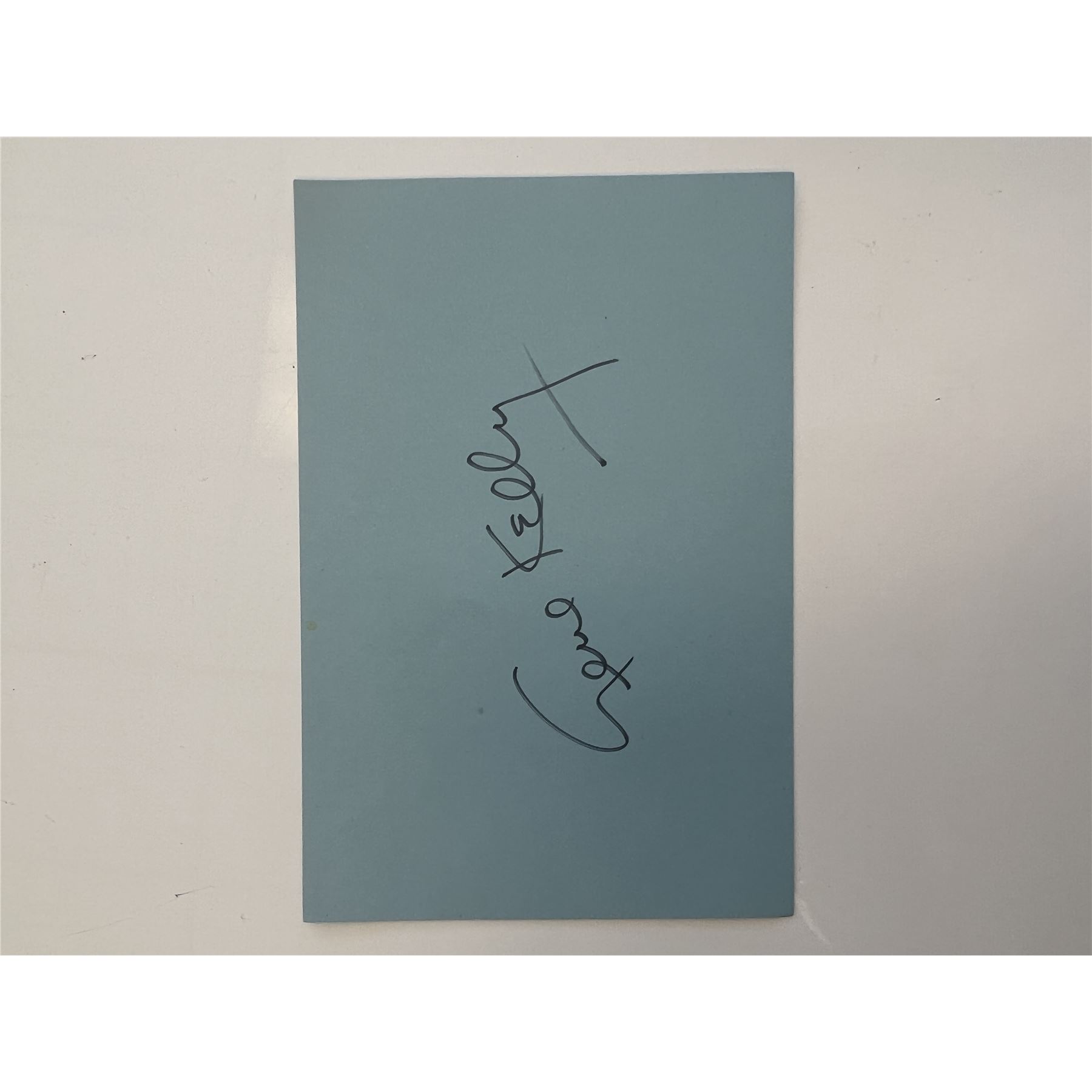 Singin' in the Rain Gene Kelly original signature