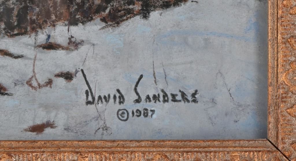 David Sanders Comanche Morning Original Painting