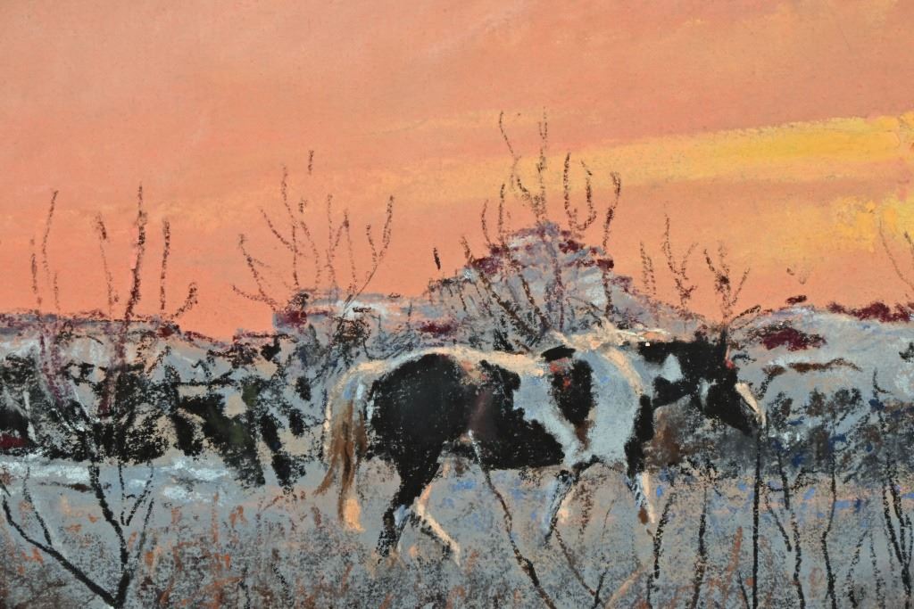 David Sanders Comanche Morning Original Painting