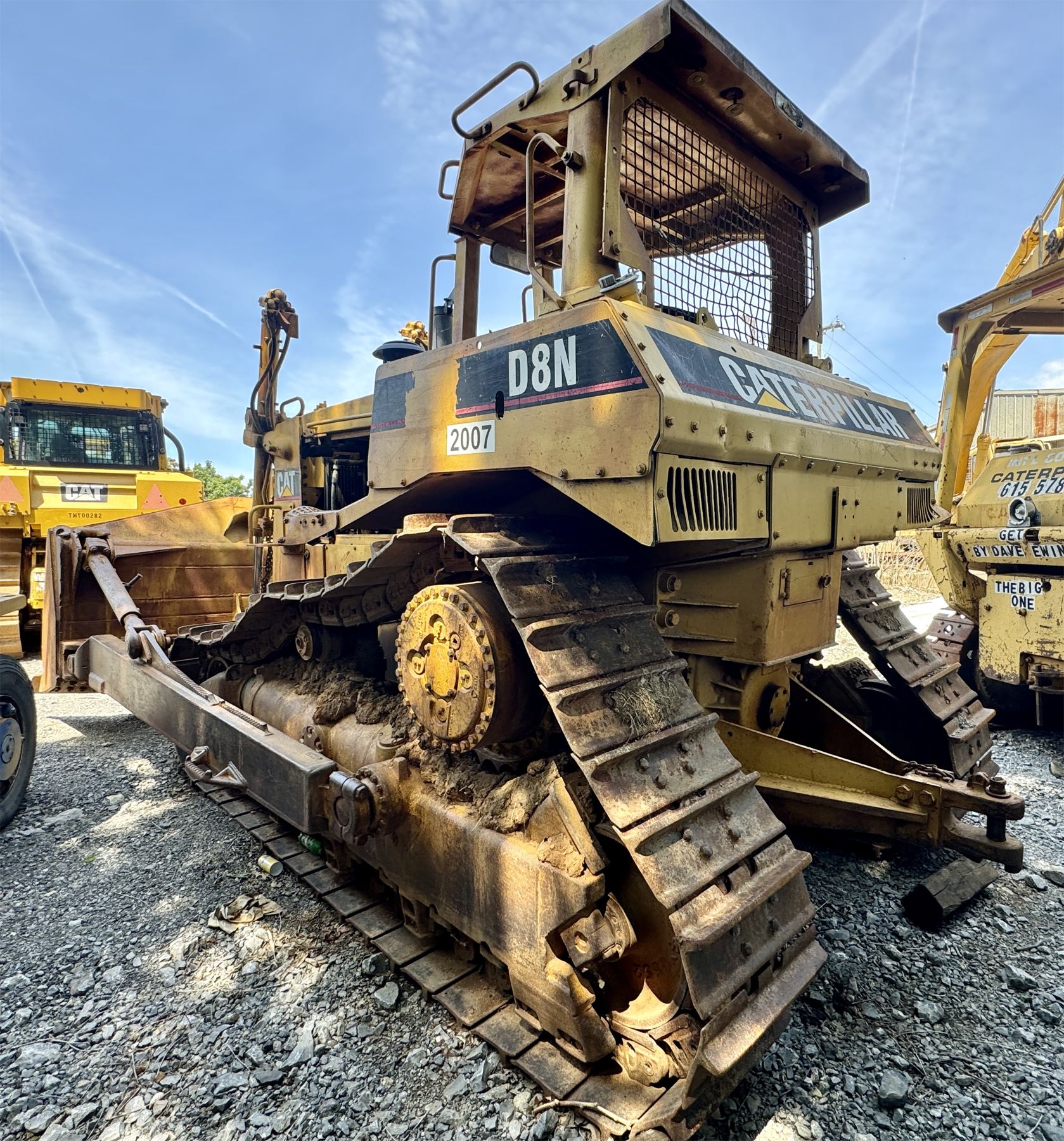 1992 CAT D8N Dozer / Crawler Tractor - J.M. Wood Auction Company, Inc.