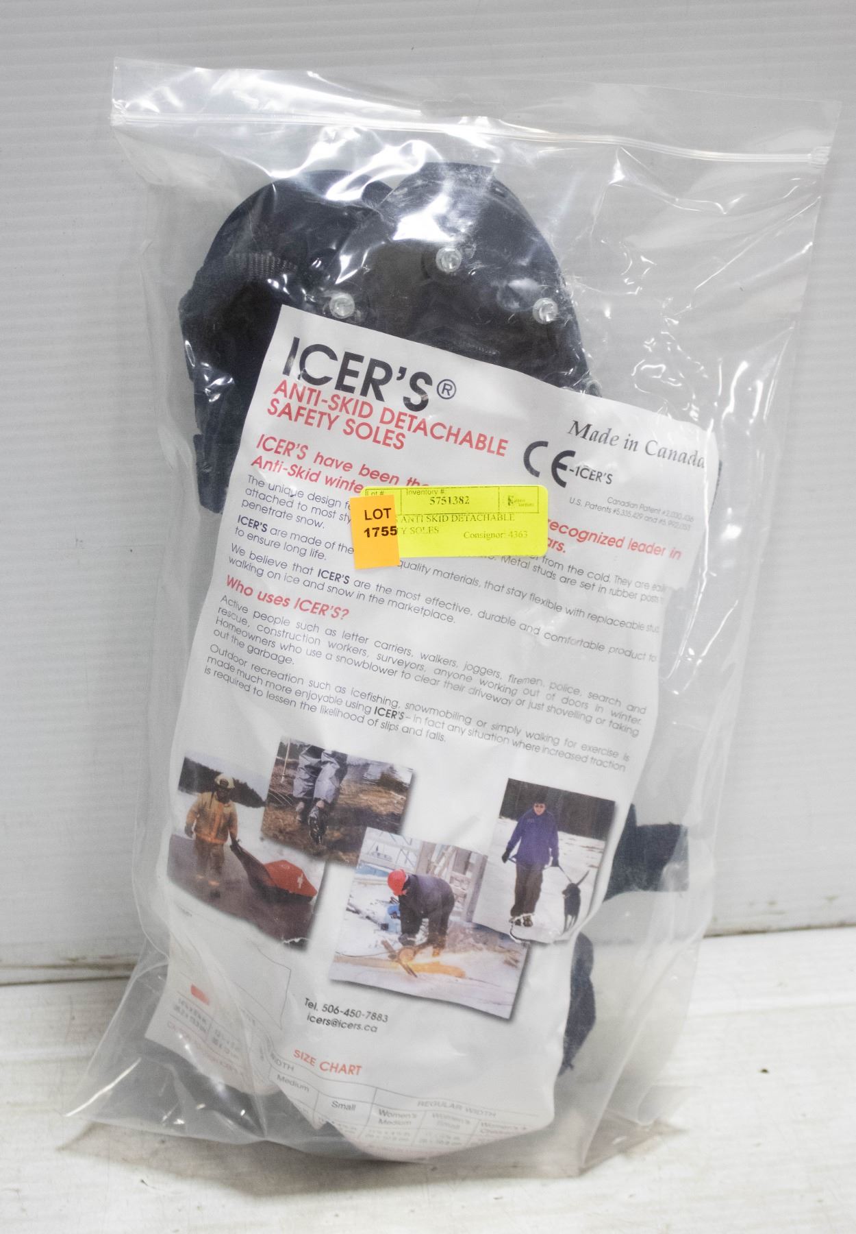 ICERS ANTI SKID DETACHABLE SAFETY SOLES