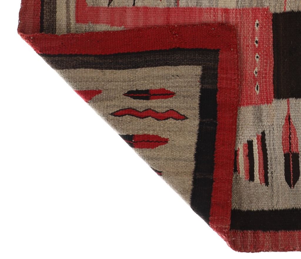 RARE Navajo Gallegos Yei Bei Chei Rug c. 1900