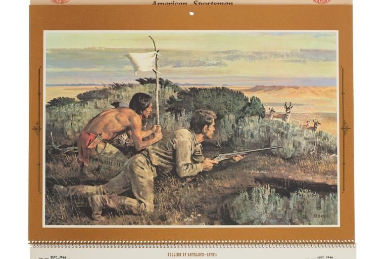 Remington Peters Dupont Calendars c. 1960's-1980s