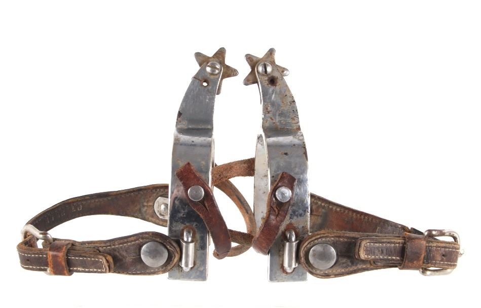 Crockett & Renalde (1887-1984) Star Rowel Spurs