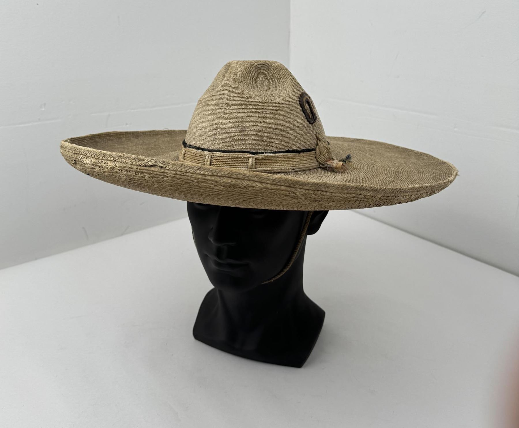 Antique Mexican Sombrero Hat