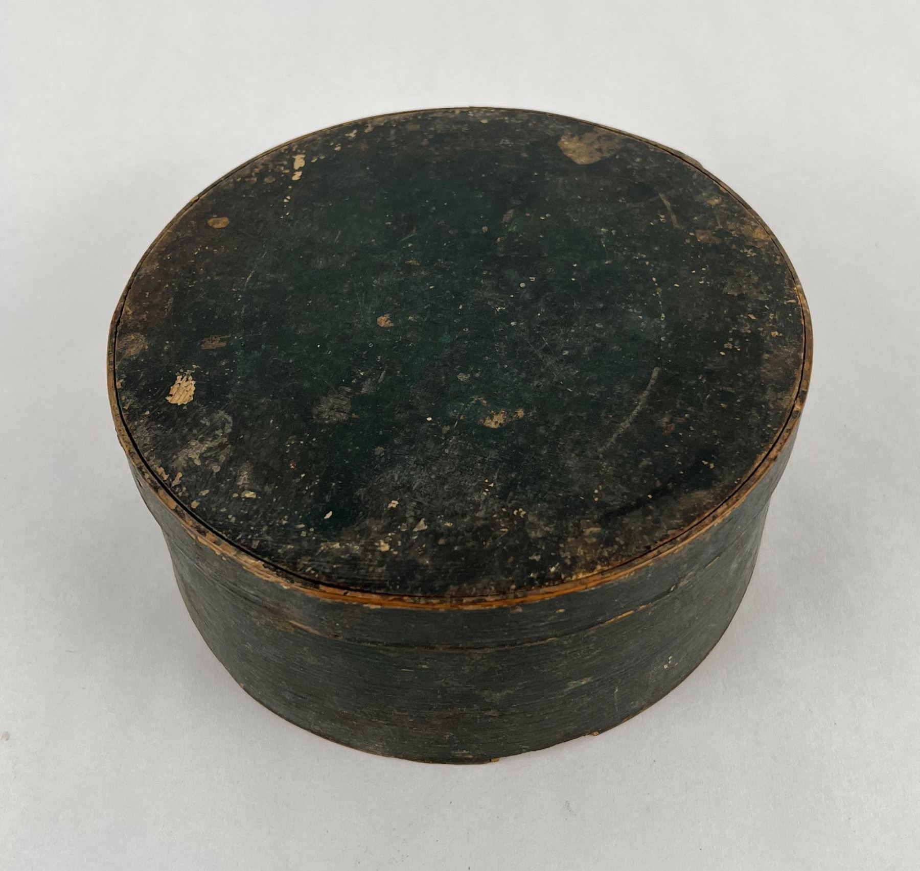 Antique Shaker Painted Bent Wood Pantry Box