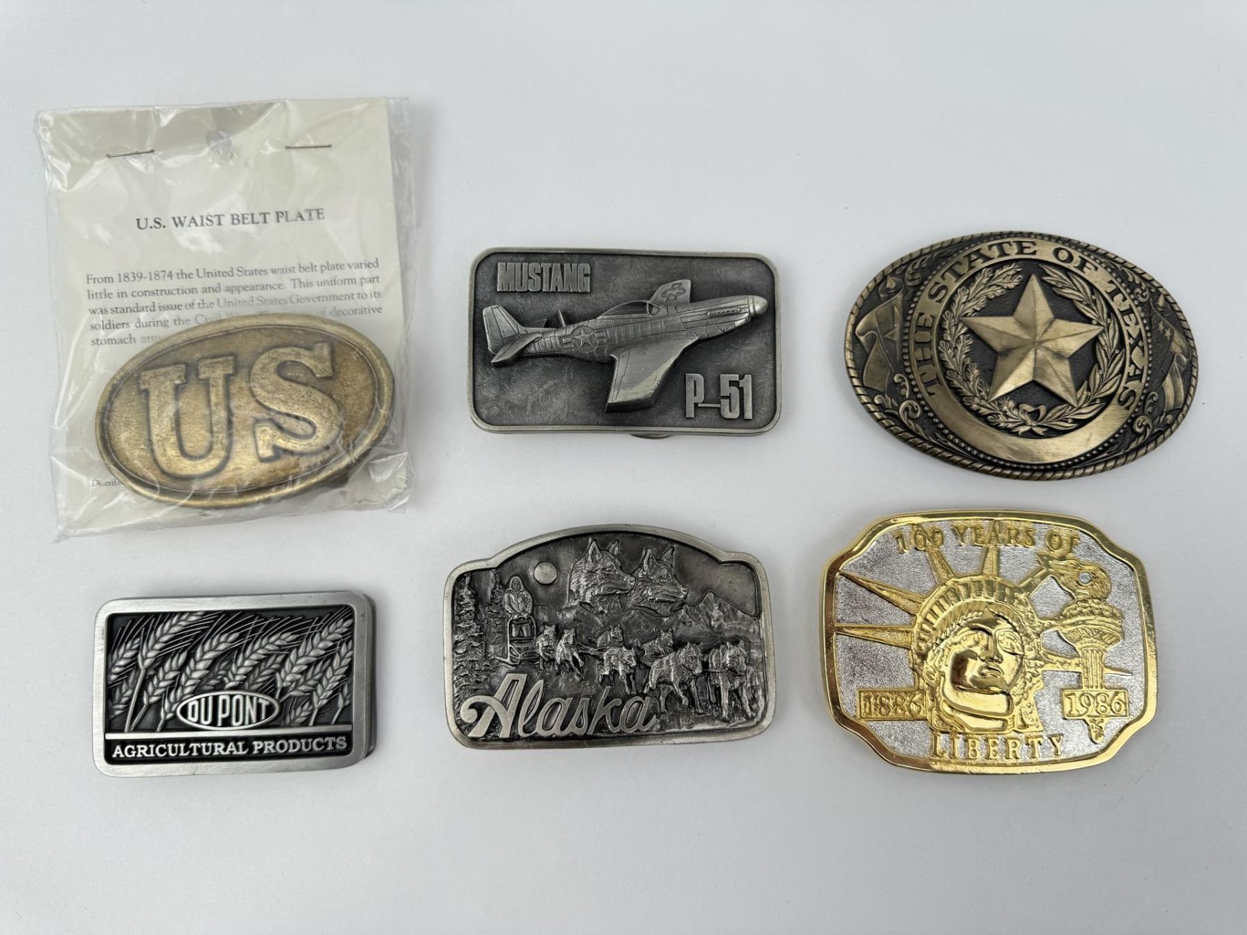 Collection of Vintage Belt Buckles