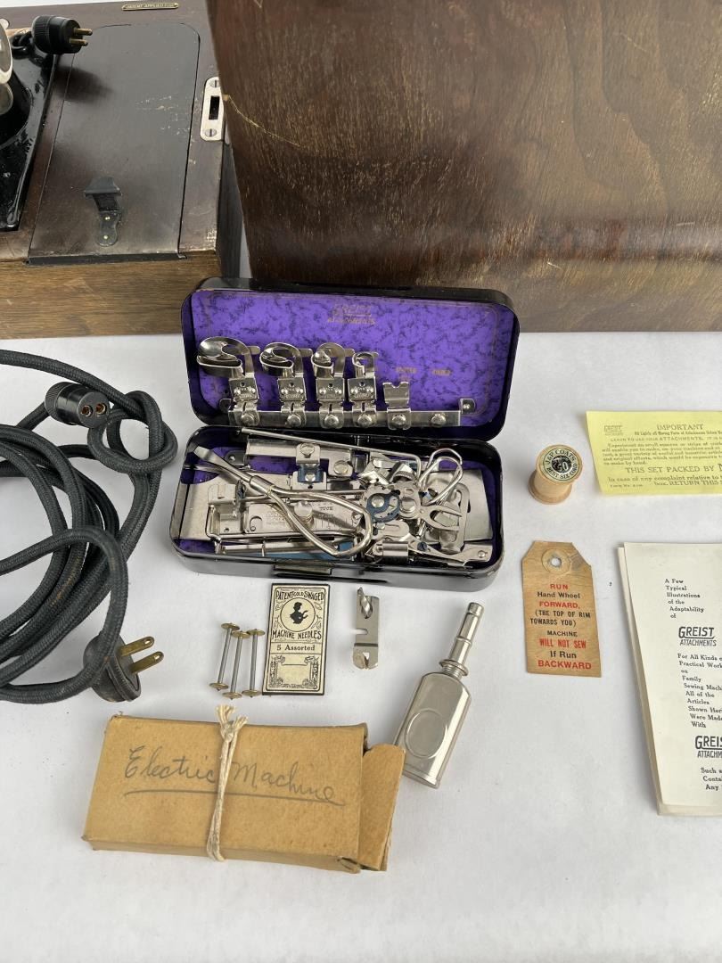 Antique Westinghouse The Free Sewing Machine