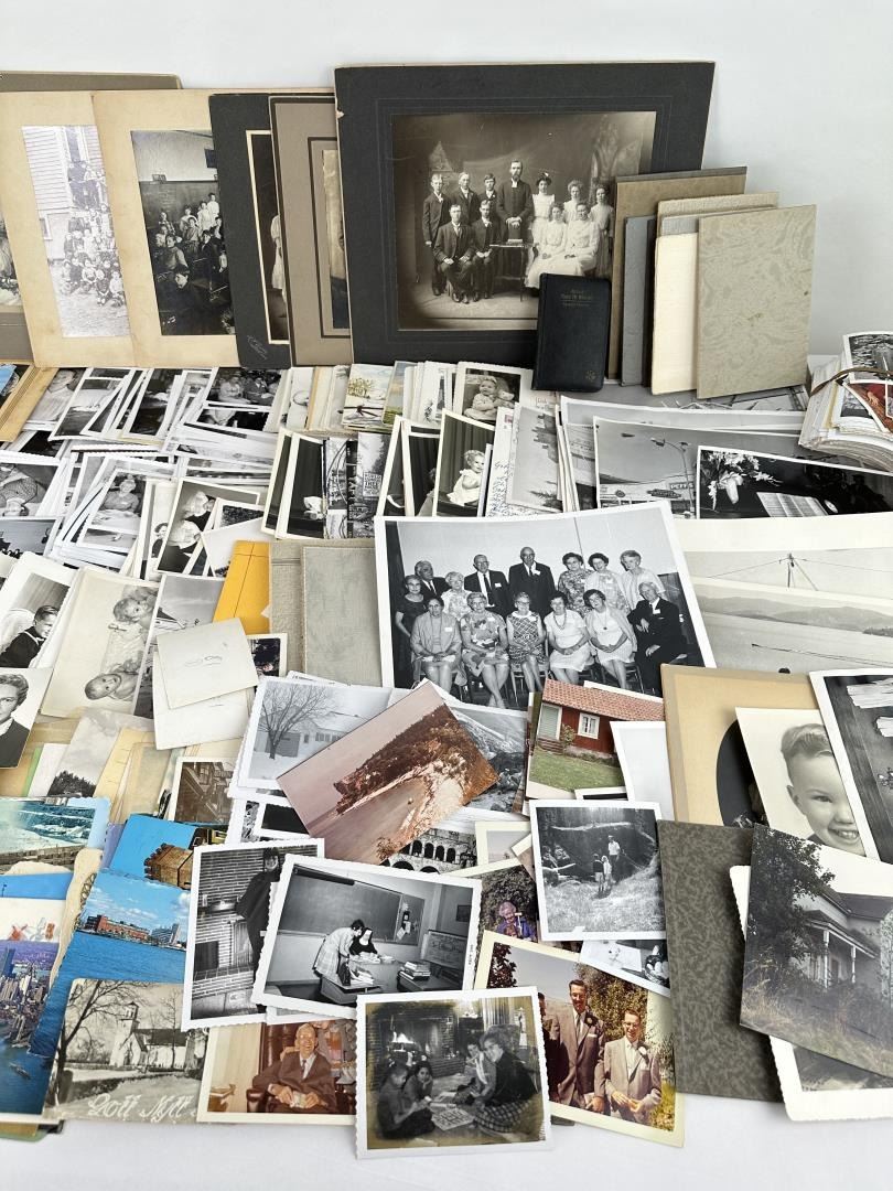 Large Antique Family Photo Collection Idaho