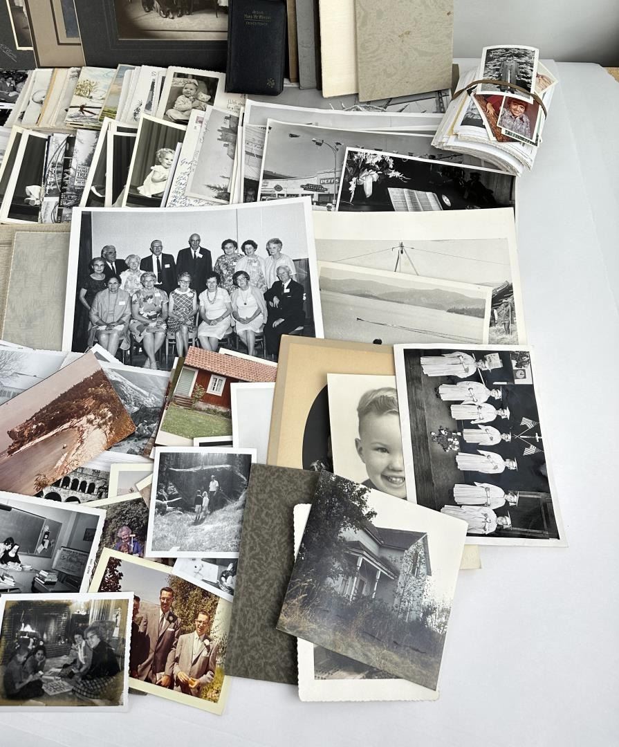 Large Antique Family Photo Collection Idaho