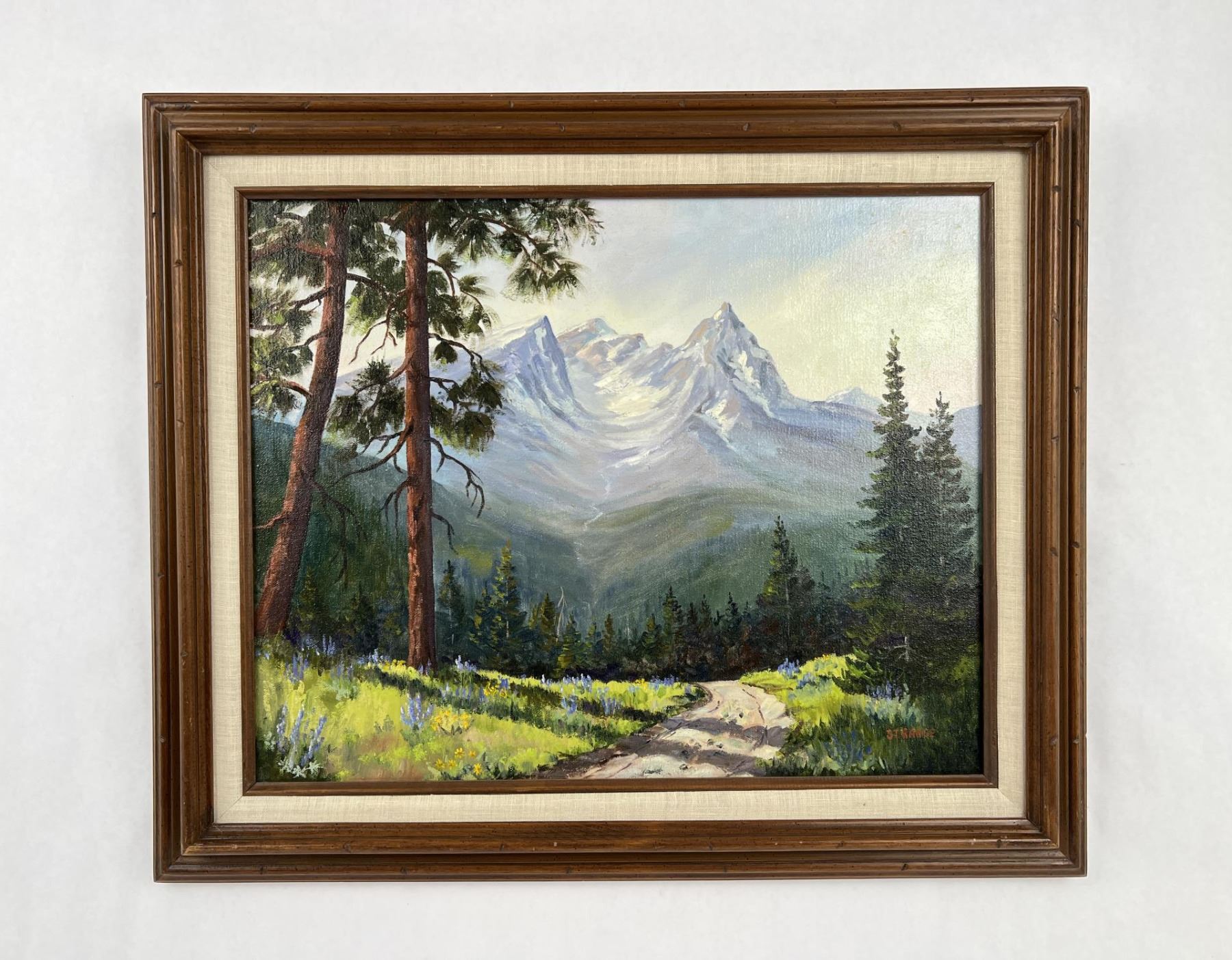Helen Strange Montana Oil Painting