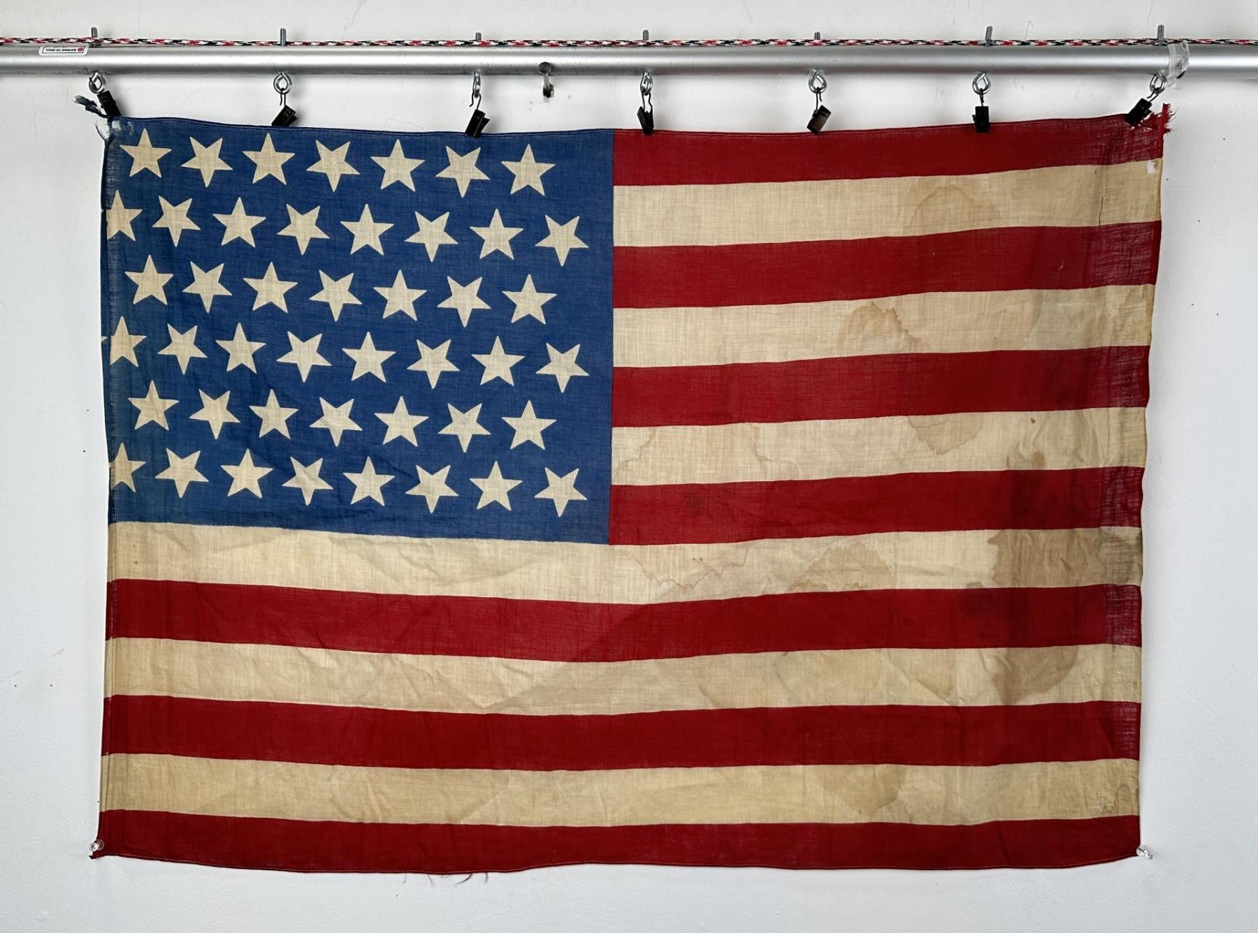 45 Star US American Flag 1896 Utah