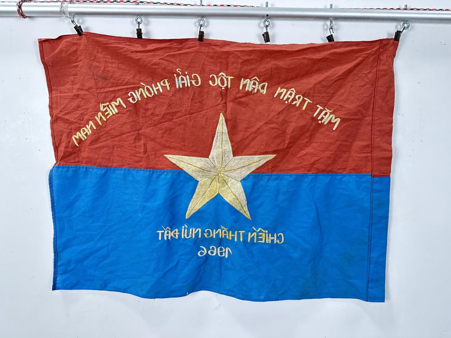 Vietnam War Viet Cong Flag NVA Original