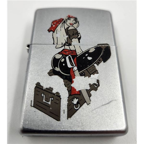 Vintage Pin-up Girl Zippo Lighter