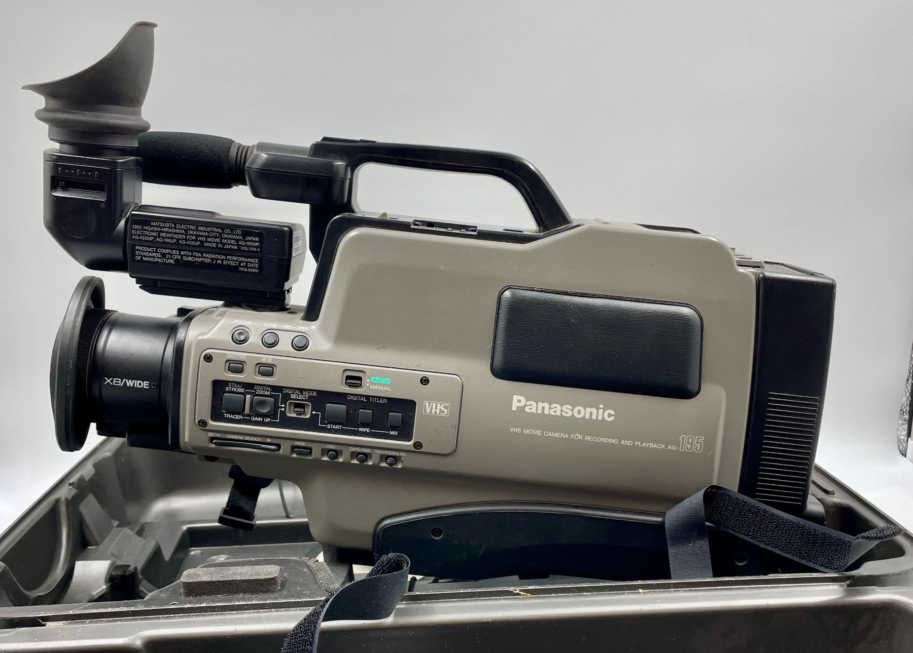 Vintage Panasonic VHS Video Cam Recorder