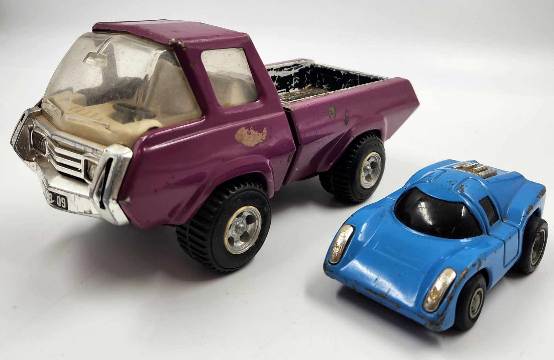 Vintage Tonka Truck and Car