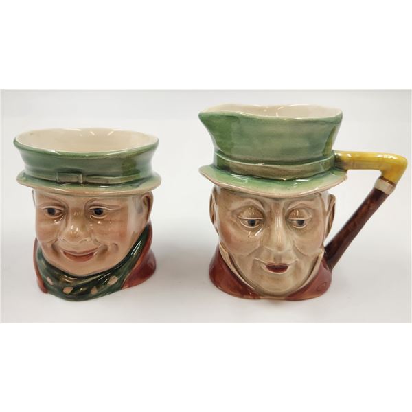 Small Antique Beswick Toby Mugs