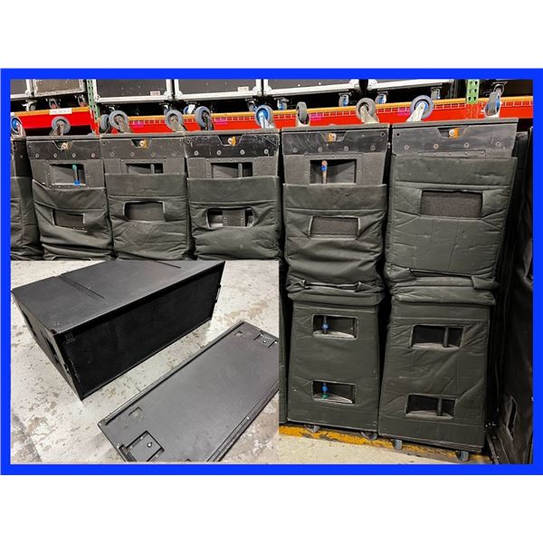 MARTIN AUDIO W8L LONGBOW W WHEEL BOARDS & PROTECTIVE COVERS