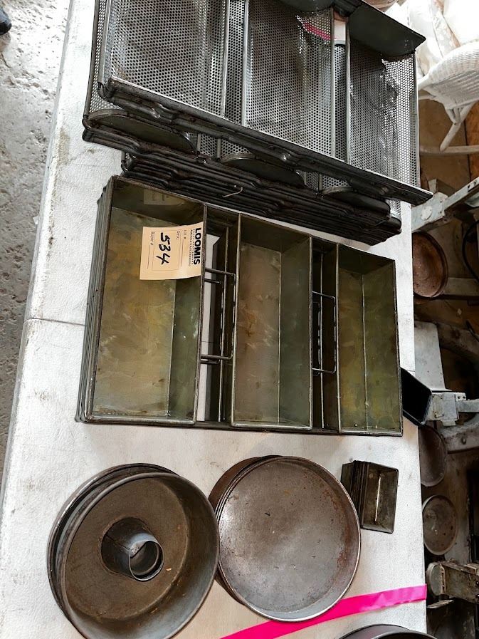 COMMERCIAL BREAD PANS ASSORTED