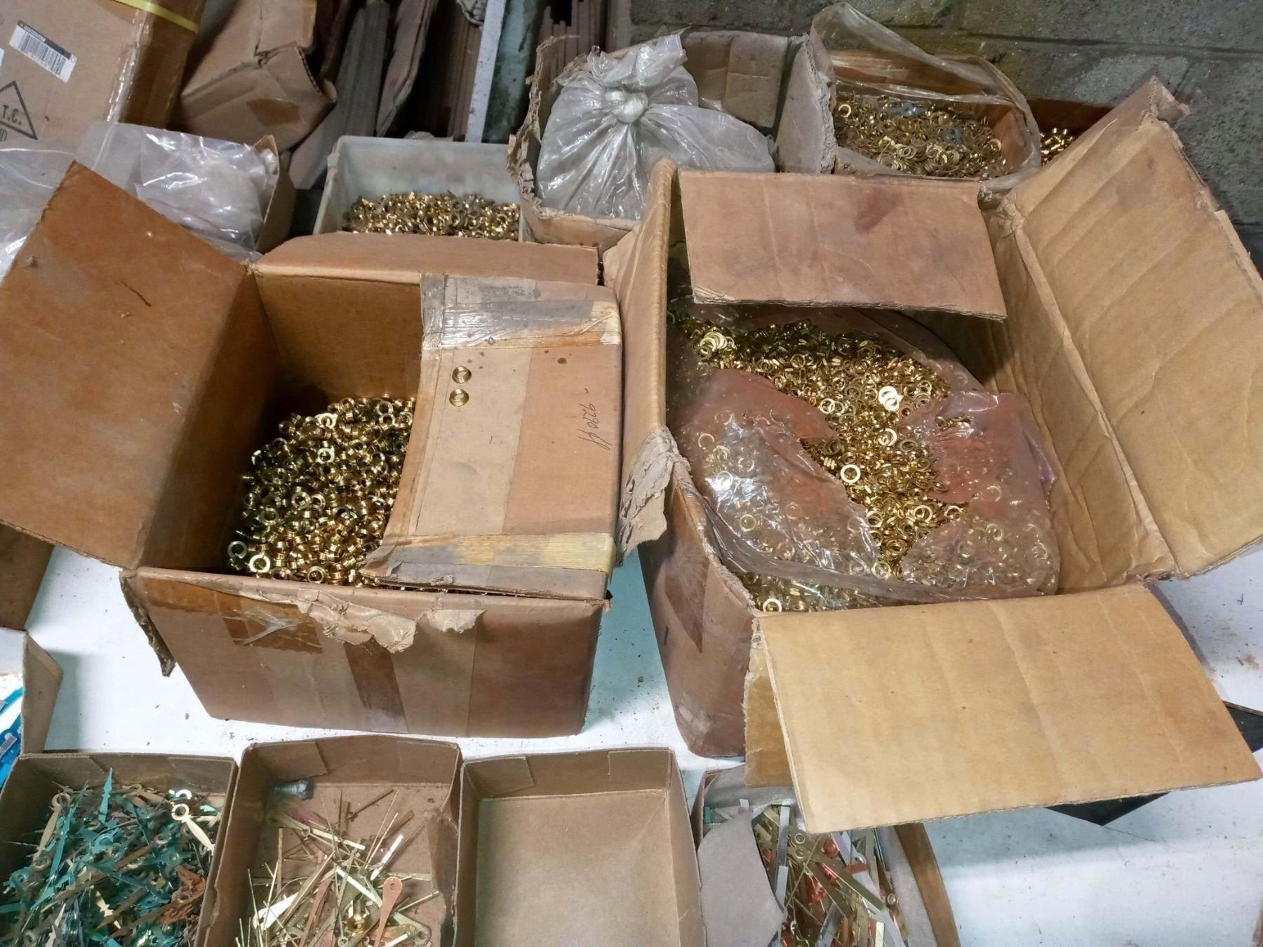 Clock Components - Brass Plated Metal Clock Dials / Faces (Over 100,000 ...