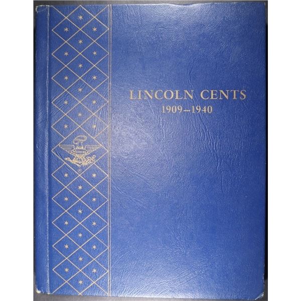 PARTIAL WHITMAN LINCOLN CENTS ALBUM