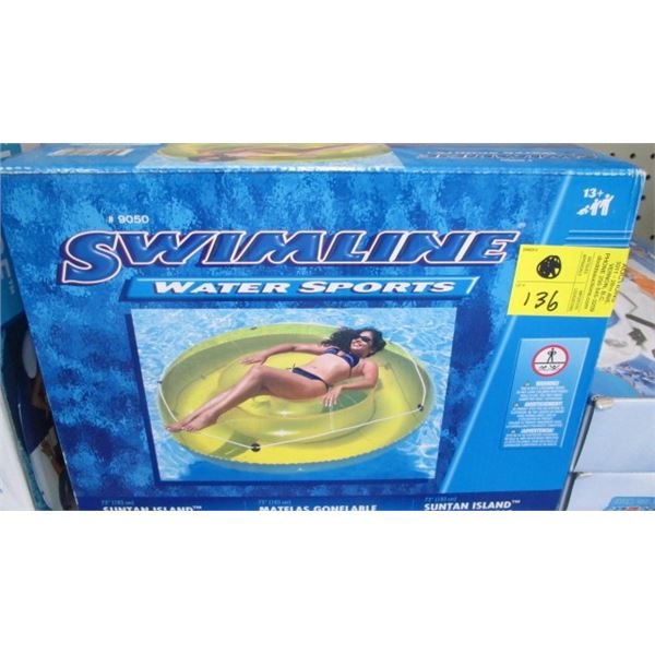 SWIMLINE SUNTAN INFLATABLE ISLAND SWIMLINE SUNTAN INFLATABLE ISLAND