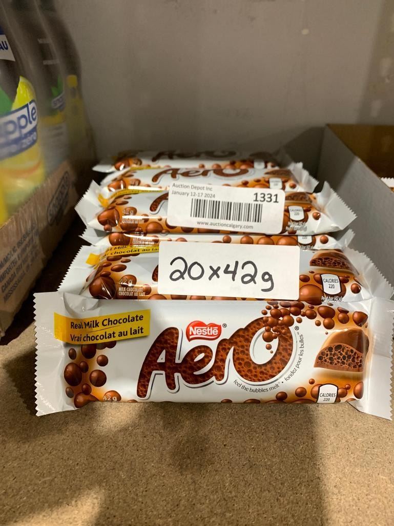 Aero chocolate bars 20 x 42g
