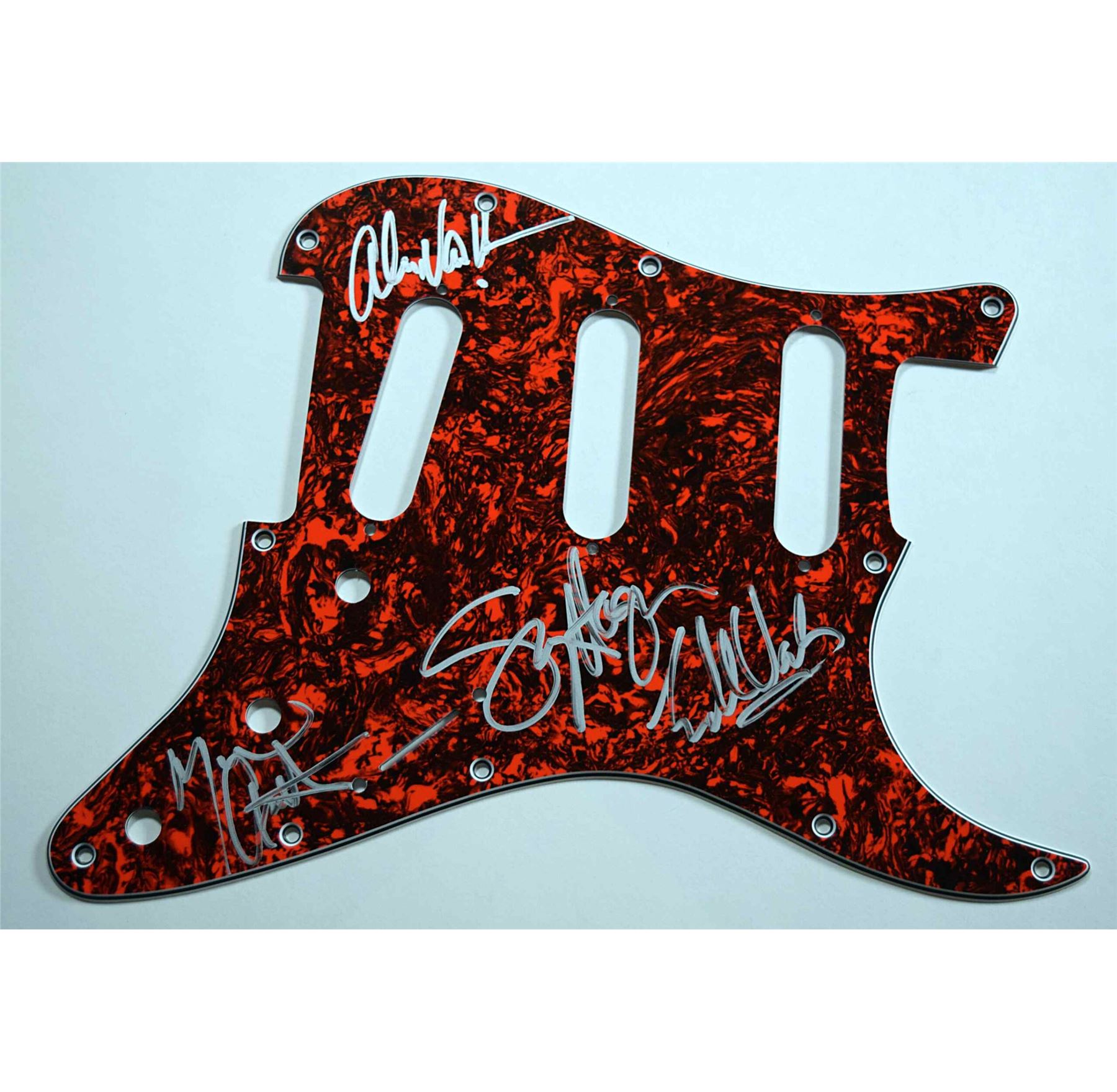Van Halen signed pickguard