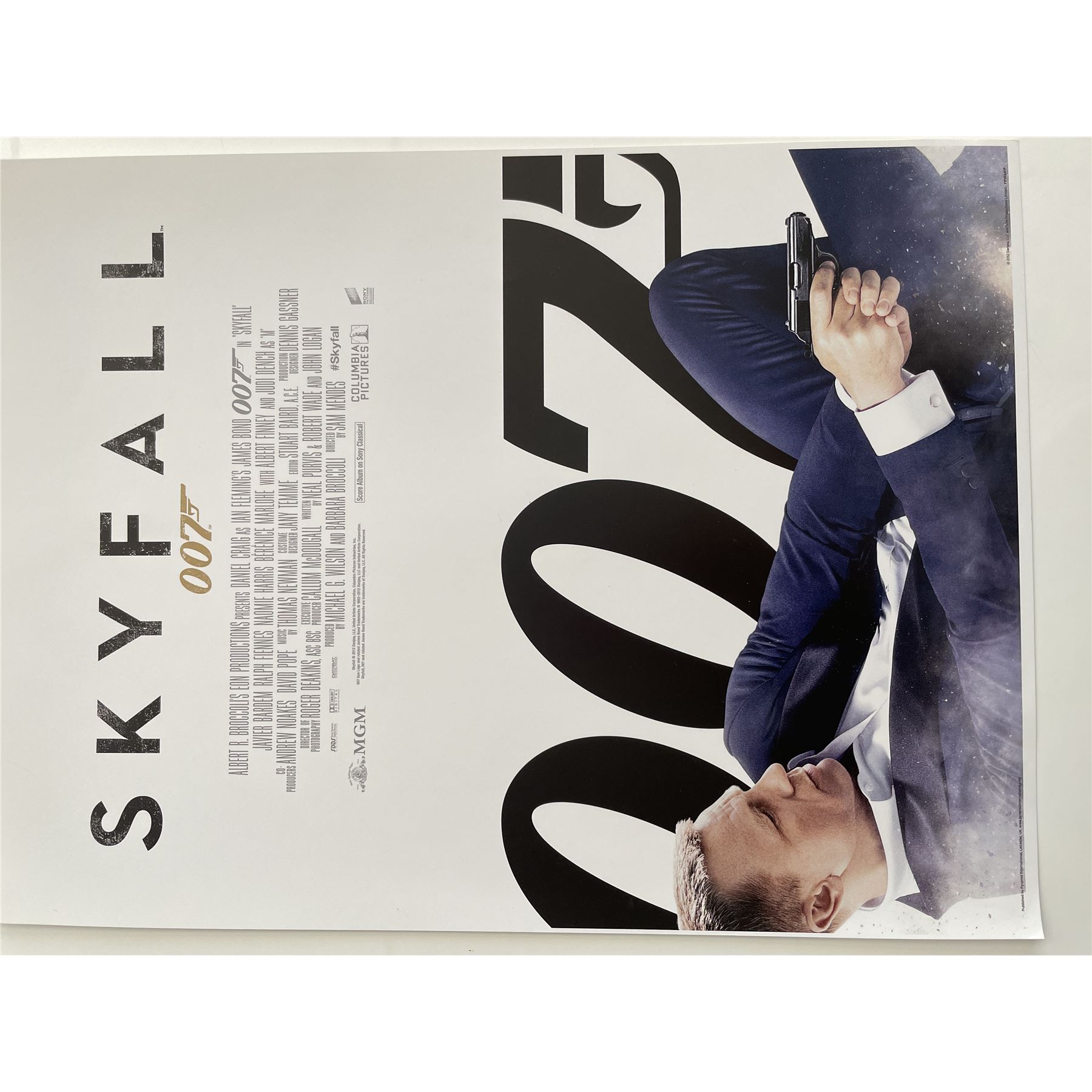 James Bond Skyfall mini poster