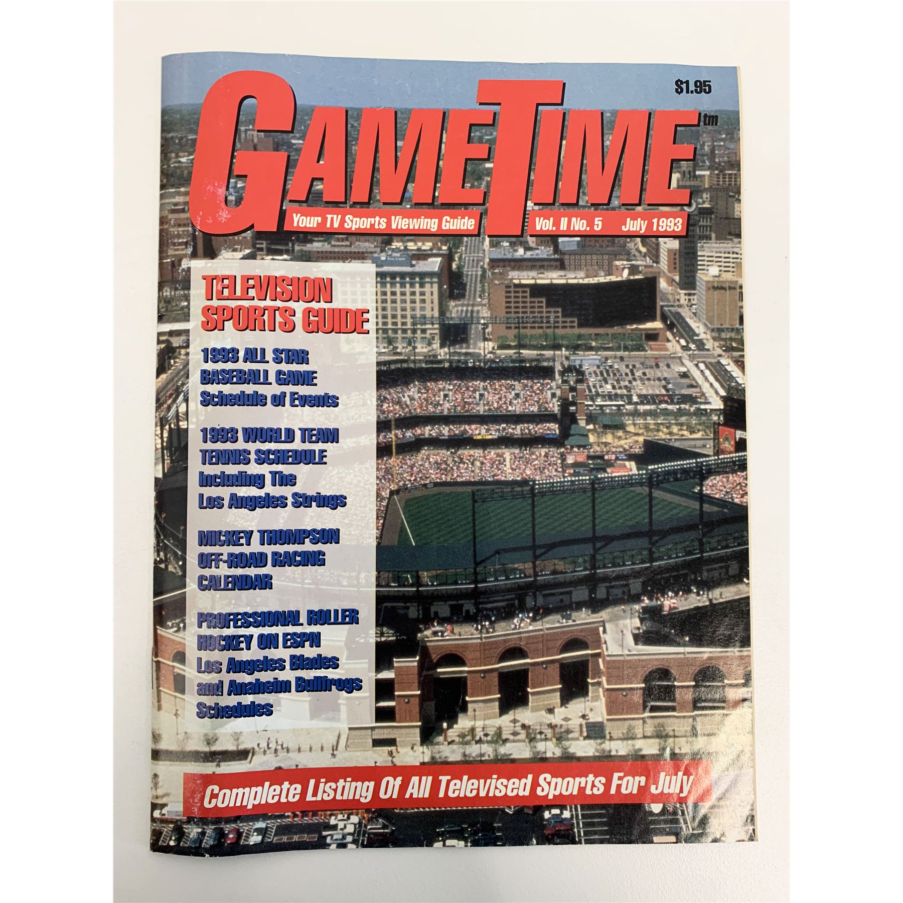 Game Time Magazine July 1993