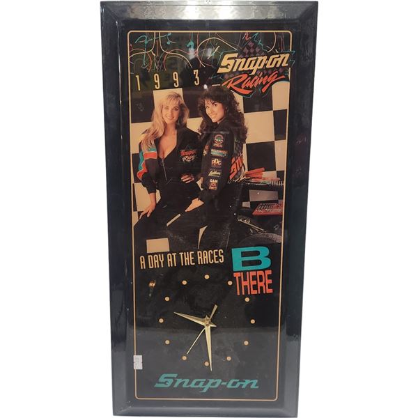 Vintage Snap On Racing Clock Vintage Snap On Racing Clock