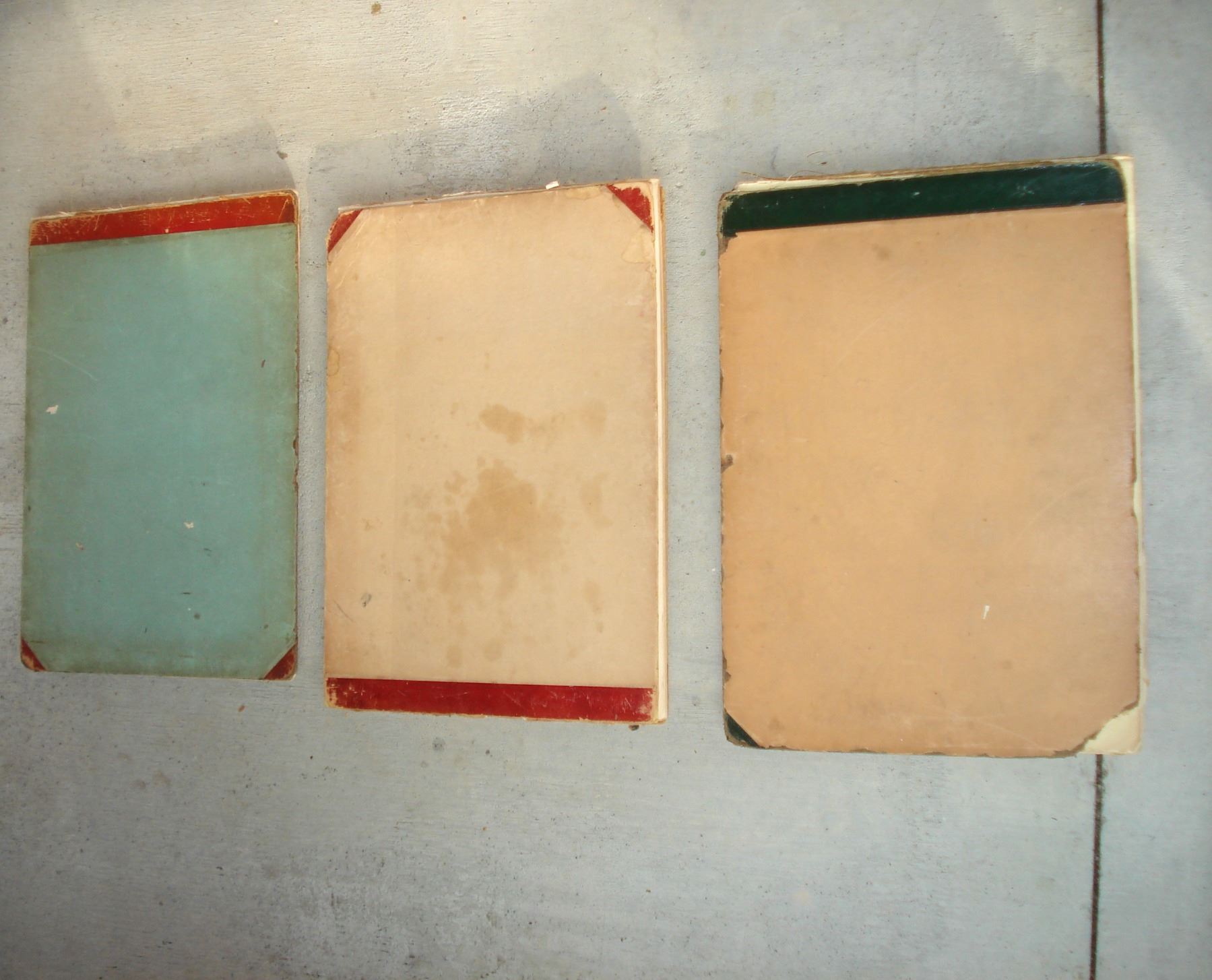 3 Antique Books 1857 1865 1869 Covers are Detached Some Foxing ...