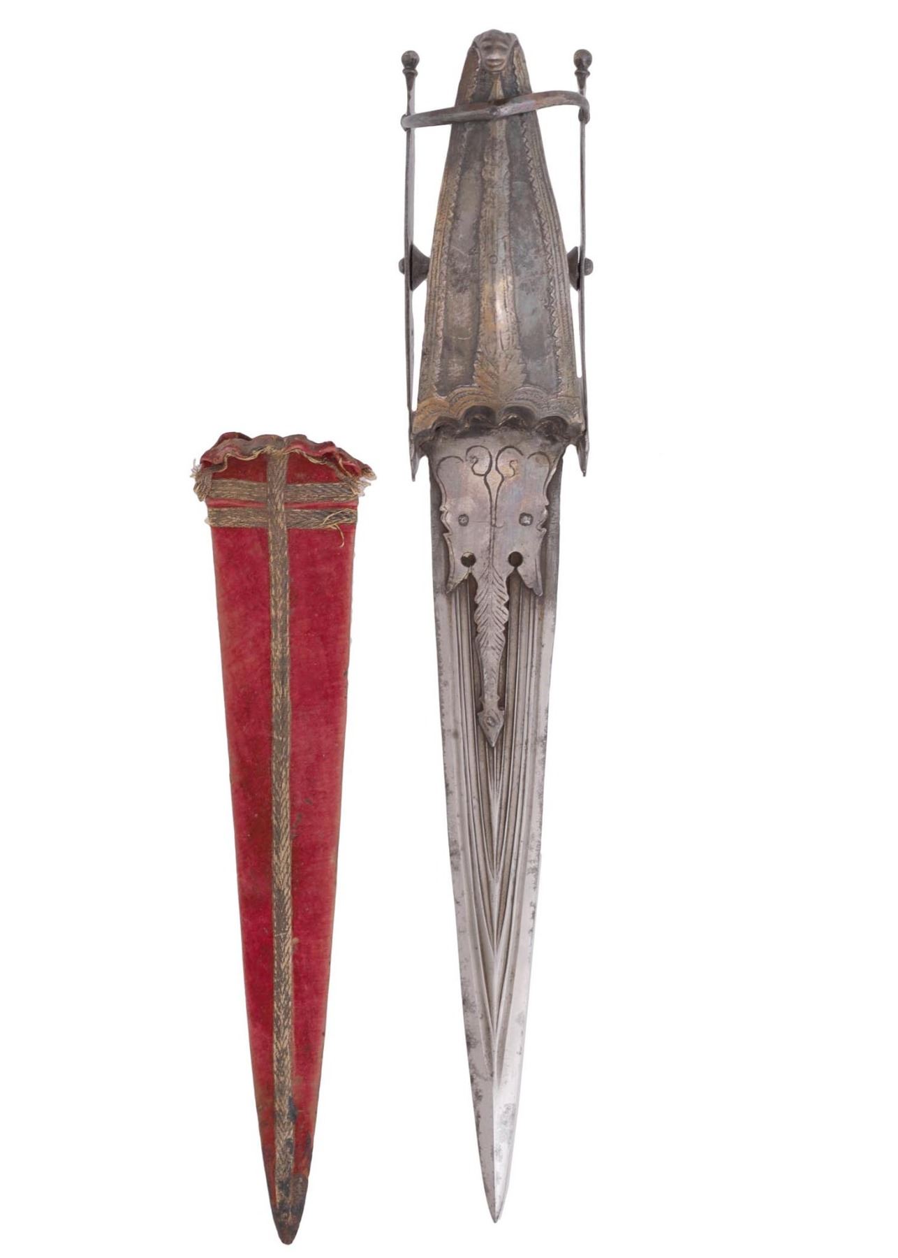 AN INDIAN KATAR DAGGER VIJAYANAGARA, 18TH CEN.