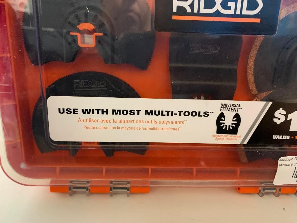 Rigid 14 Pce multi Tool Blade Kit