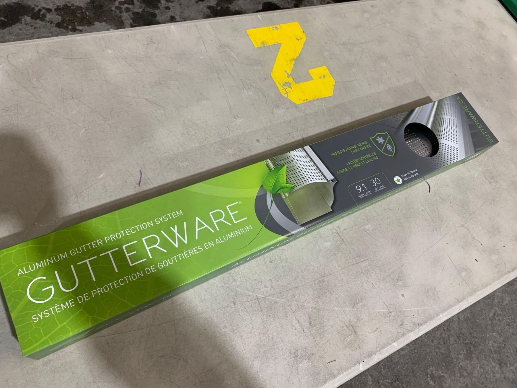 Gutterware Aluminum Gutter Protection 10pc / 30'